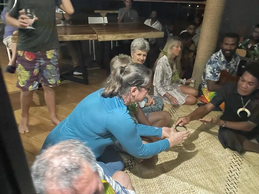 Sevusevu Ceremony and First Time Kava Drinker in Fiji – Becoming a Sailor
